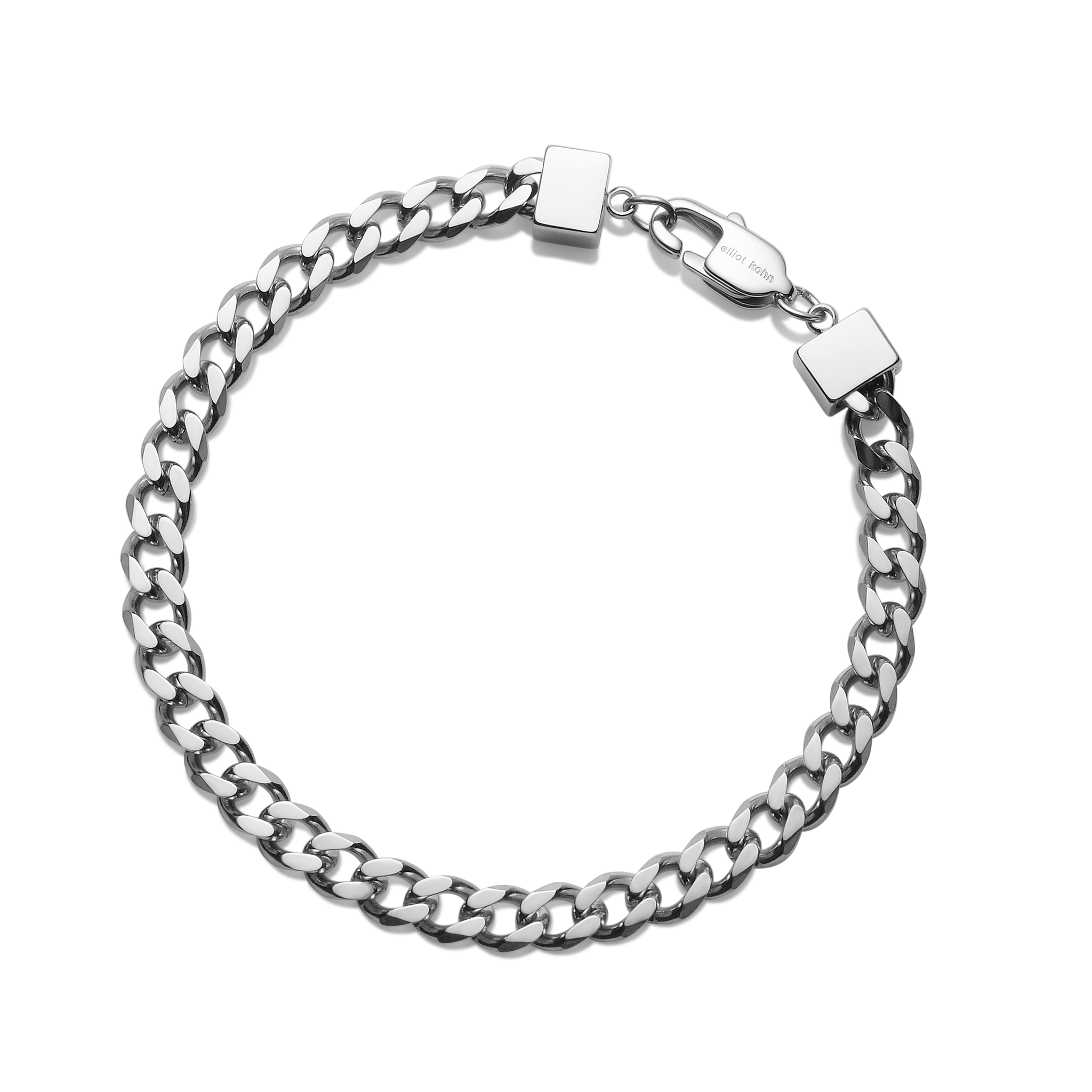 Cuban Bracelet "Roy" | Silver 6mm
